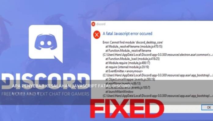 Cara Memperbaiki Discord Fatal Javascript Error Di 2025 | Ditulis.ID